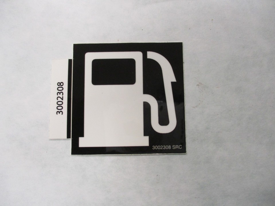Jacobsen Fuel (Gas) Decal - 3002308 | eBay