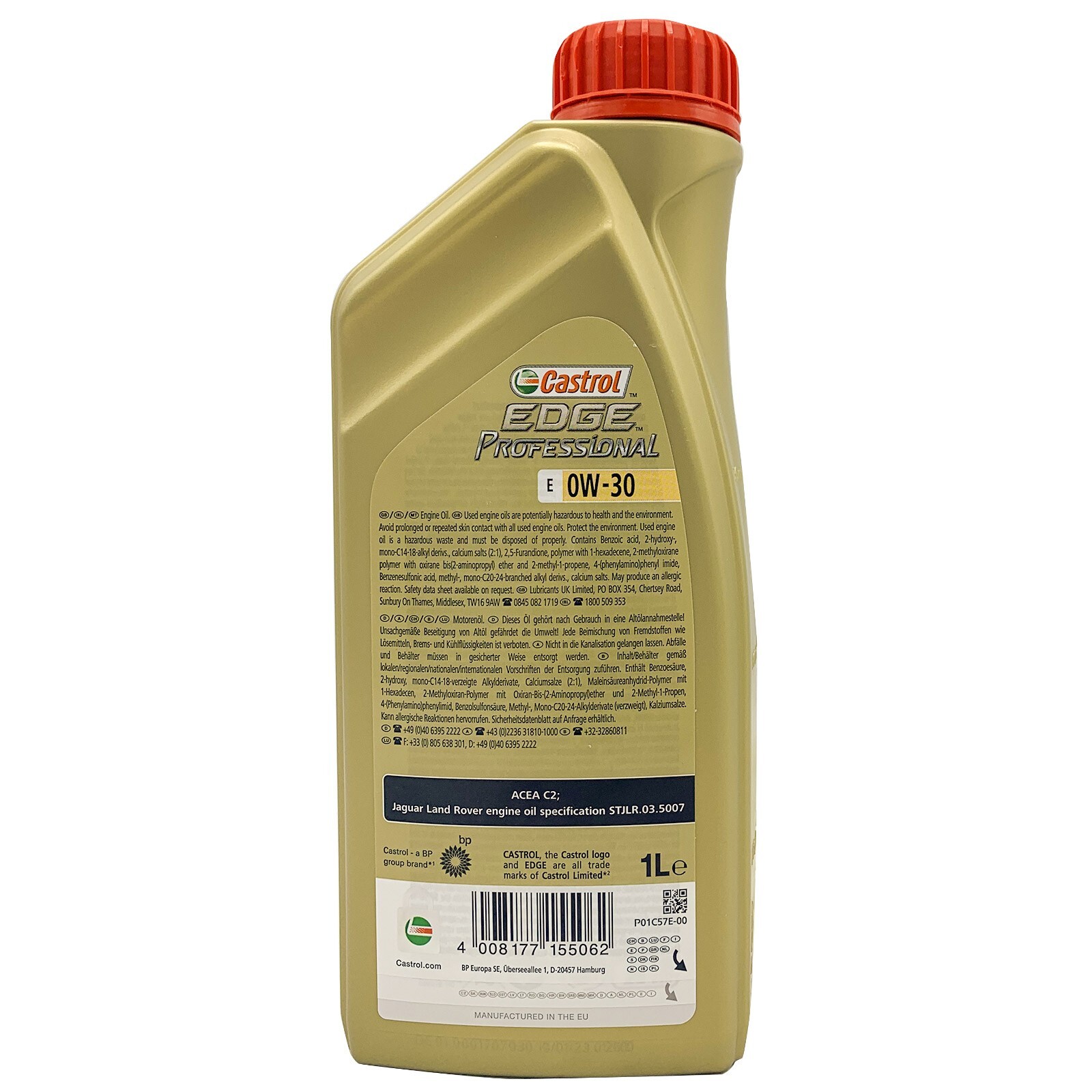 Olio motore Castrol Edge Professional 0w30 Land Rover Jaguar STJLR.03. ...