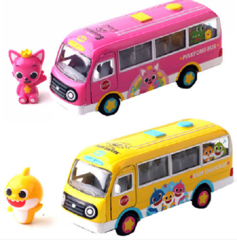 Pink fong Kindergarten Bus & Figure/korea for toy | eBay