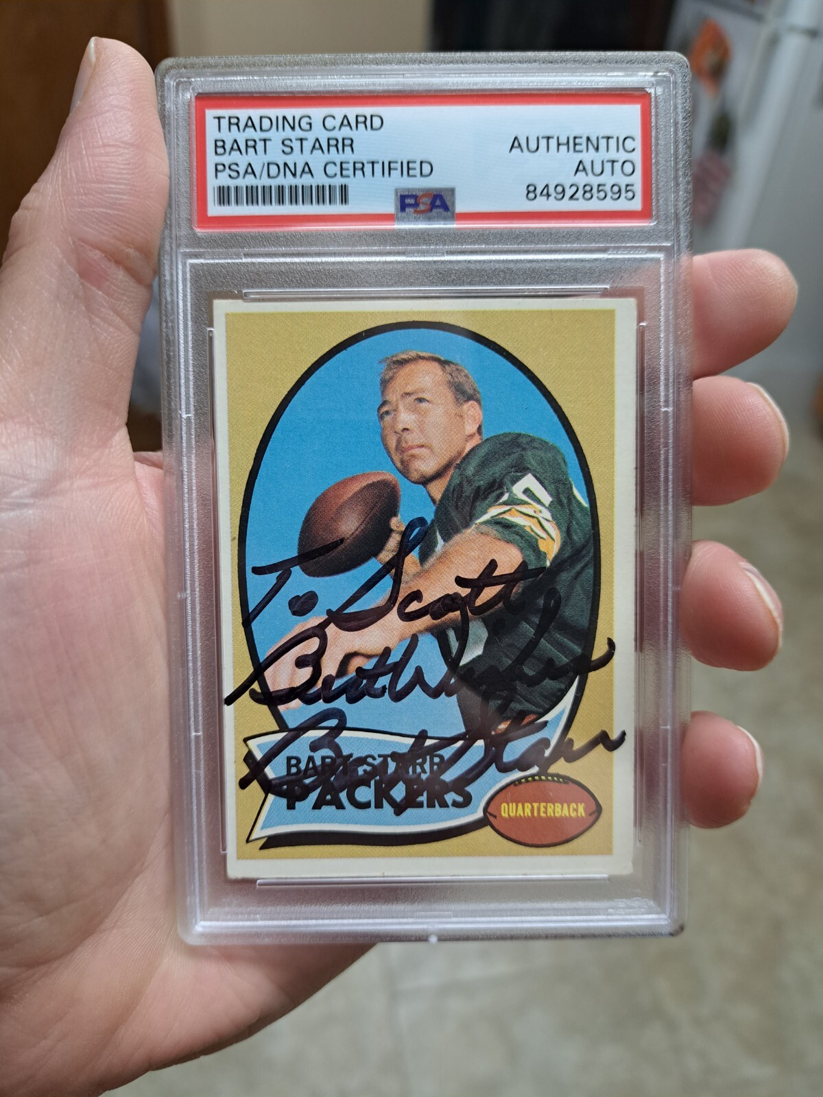 Bart Starr | Autographed Football Memorabilia & NFL Merchandise