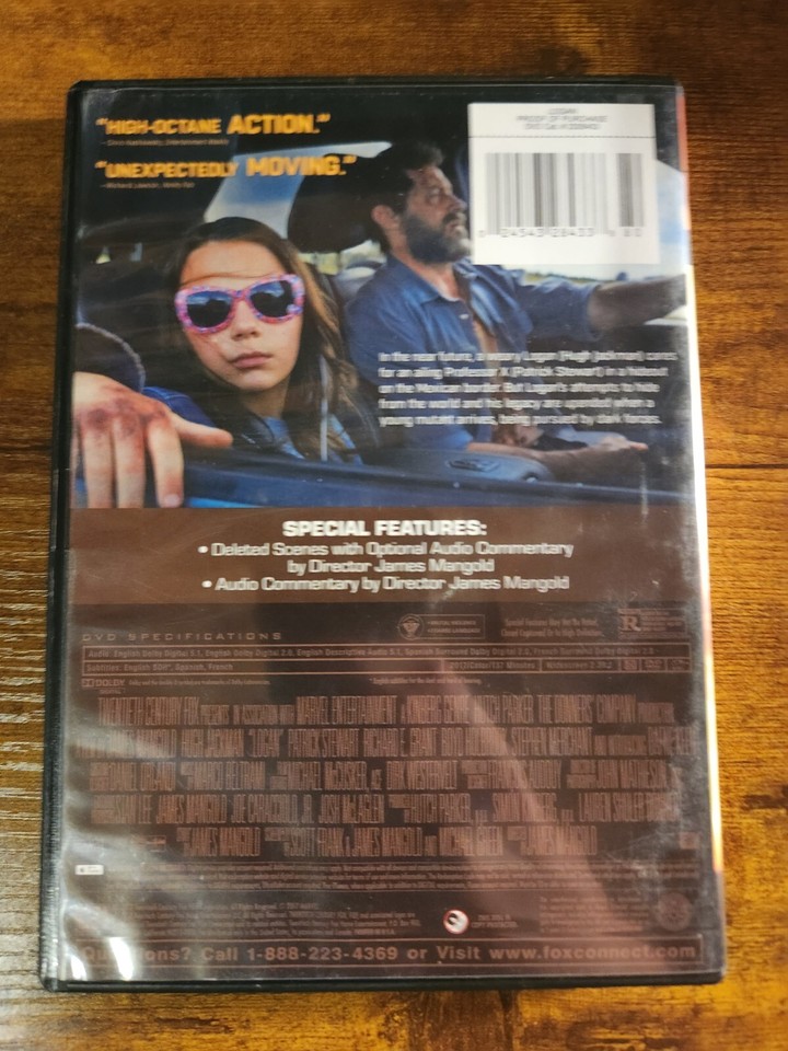 Logan (DVD, 2017) - VERY GOOD 24543284338| eBay