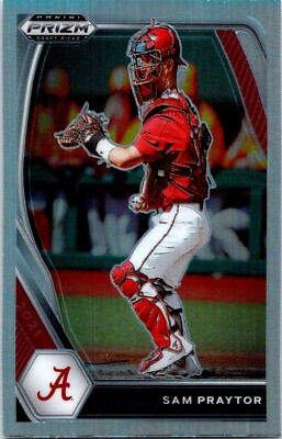 Sam Praytor 2021 Panini Prizm Draft Picks Prospect #PDP179 Silver Prizm ...