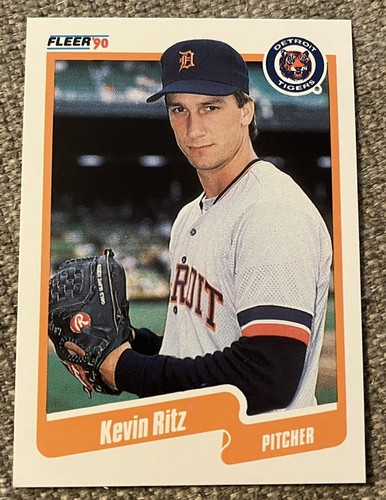 1990 Fleer Kevin Ritz Rookie Detroit Tigers #613 | eBay
