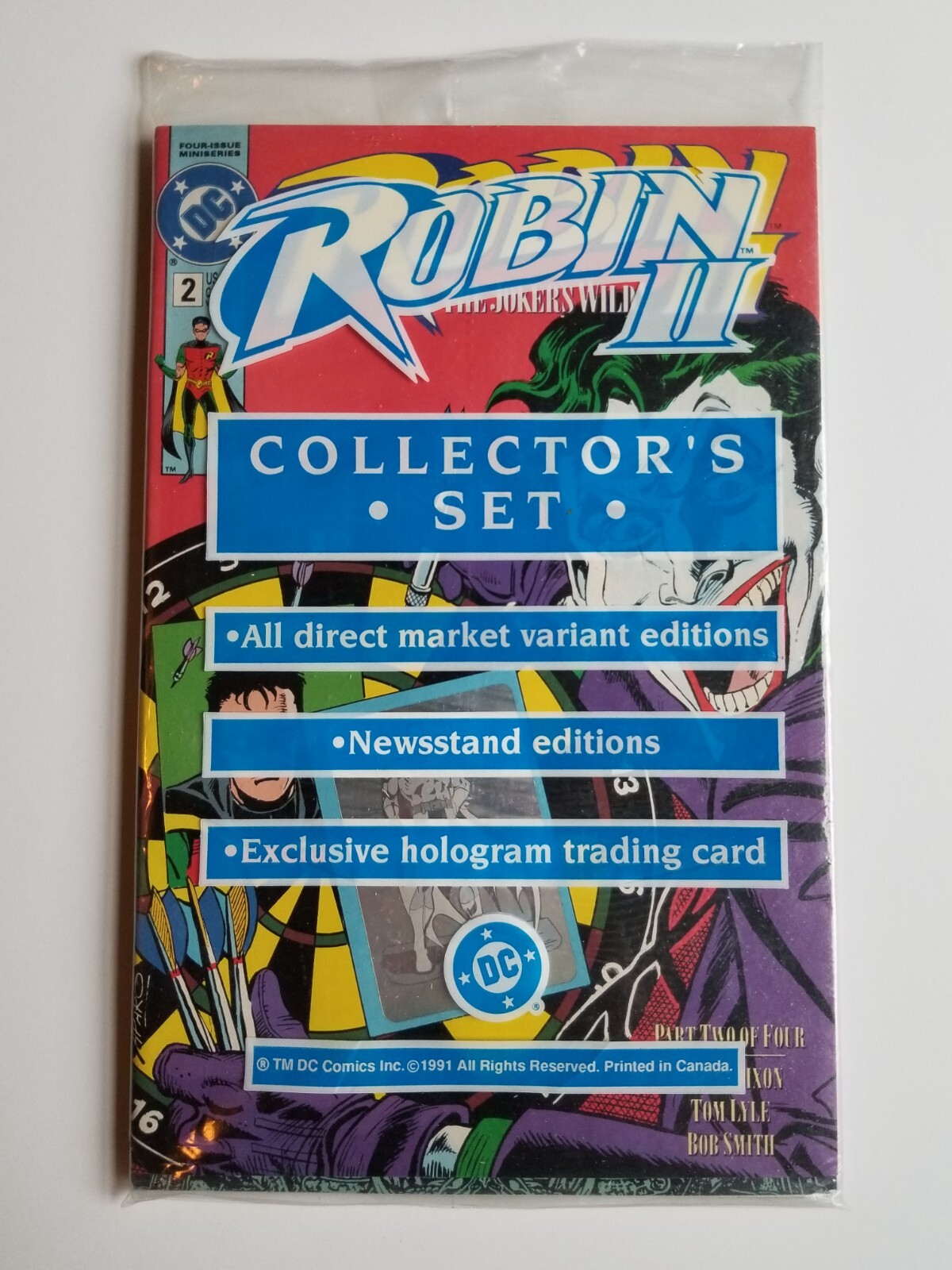 Robin II the Joker's Wild #2 (1991 DC Comics) Sealed Collector's Set, 4 ...