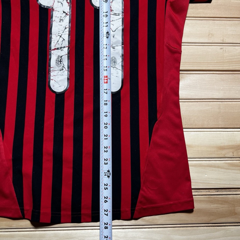 Zlatan Ibrahimovic Adidas AC Milan 2011-2012 Kit Long Sleeve Shirt ...