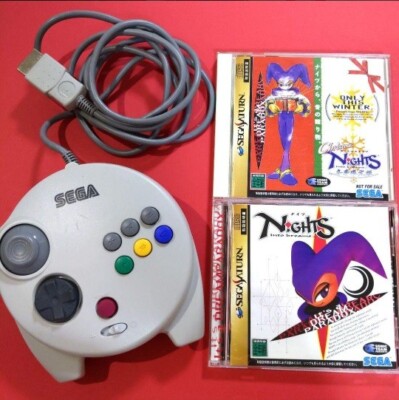 Sega Saturn Nights into dreams...& Christmas Nights＆3D Multi Controller ...