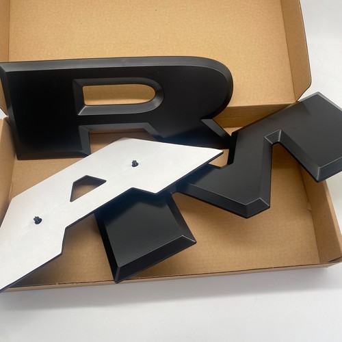 For 2015-2020 Ram 1500 Rear Tailgate Letters Emblem Inserts Badges ...