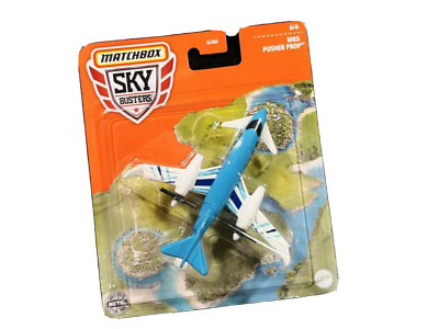 Matchbox Sky Busters Pusher Prop Plane-A Metal Dei-cast | eBay