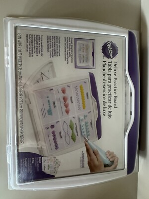 Wilton Deluxe Practice Board Set for Cake Decorating Training | eBay ...