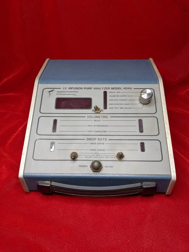 Dynatech Neurodyne-Demsey IV Infusion Pump Analyzer Model 404A | eBay