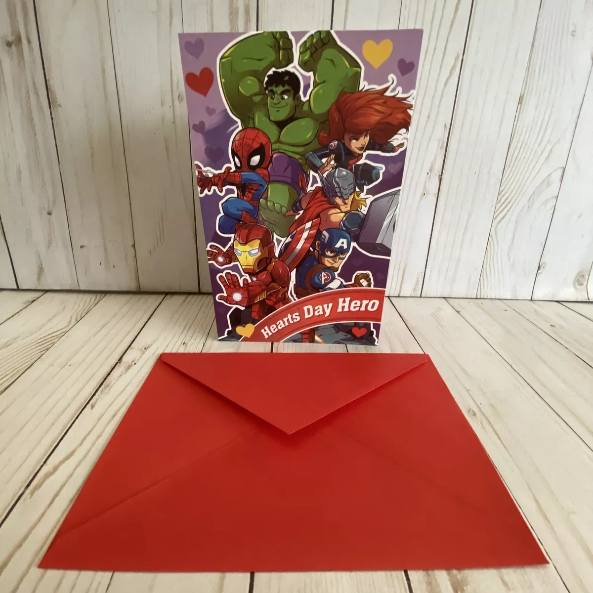 Avengers Valentines Day Cards