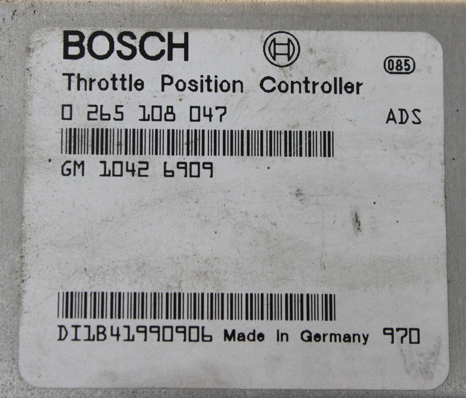 2000-2002 Camaro Firebird LS1 BOSCH Throttle Position Controller Module ...