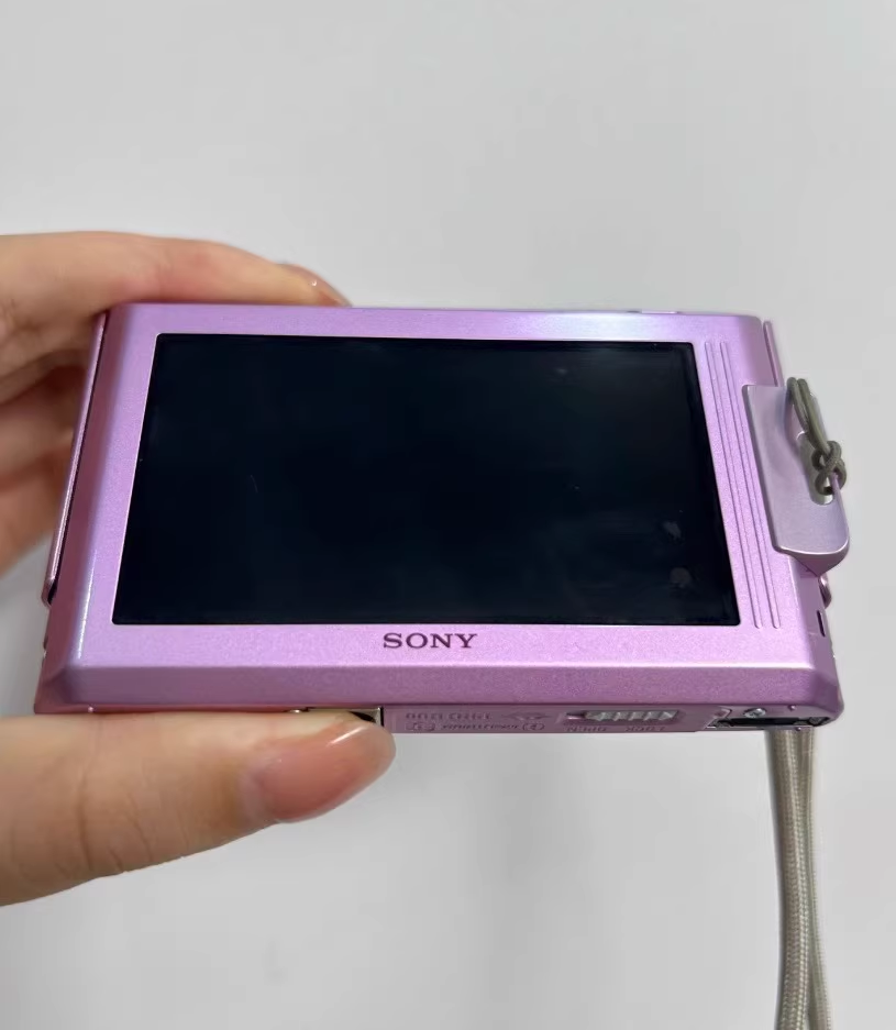 SONY DSC-T77 Pink Cyber Shot 4.0x Optical Zoom CCD Compact Digital ...