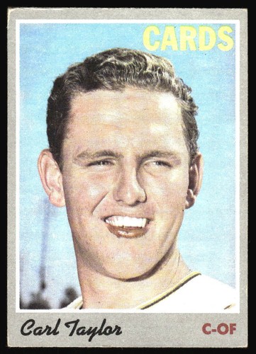 1970 Topps Carl Taylor #76 St. Louis Cardinals | eBay