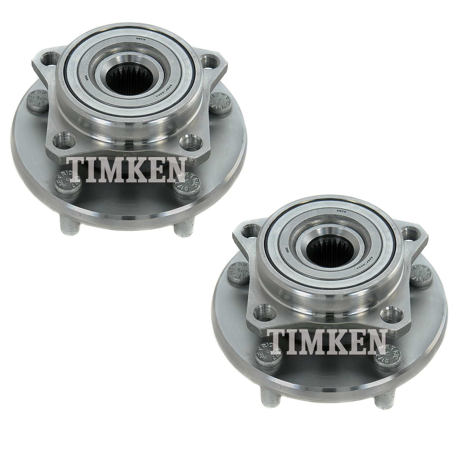 Pair Set 2 Front Timken Wheel Bearing Hub Kit for Chrysler Dodge ...