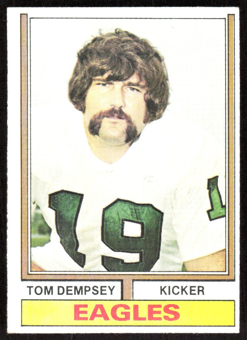 1974 7822A Topps Tom Dempsey Philadelphia Eagles #270 | eBay