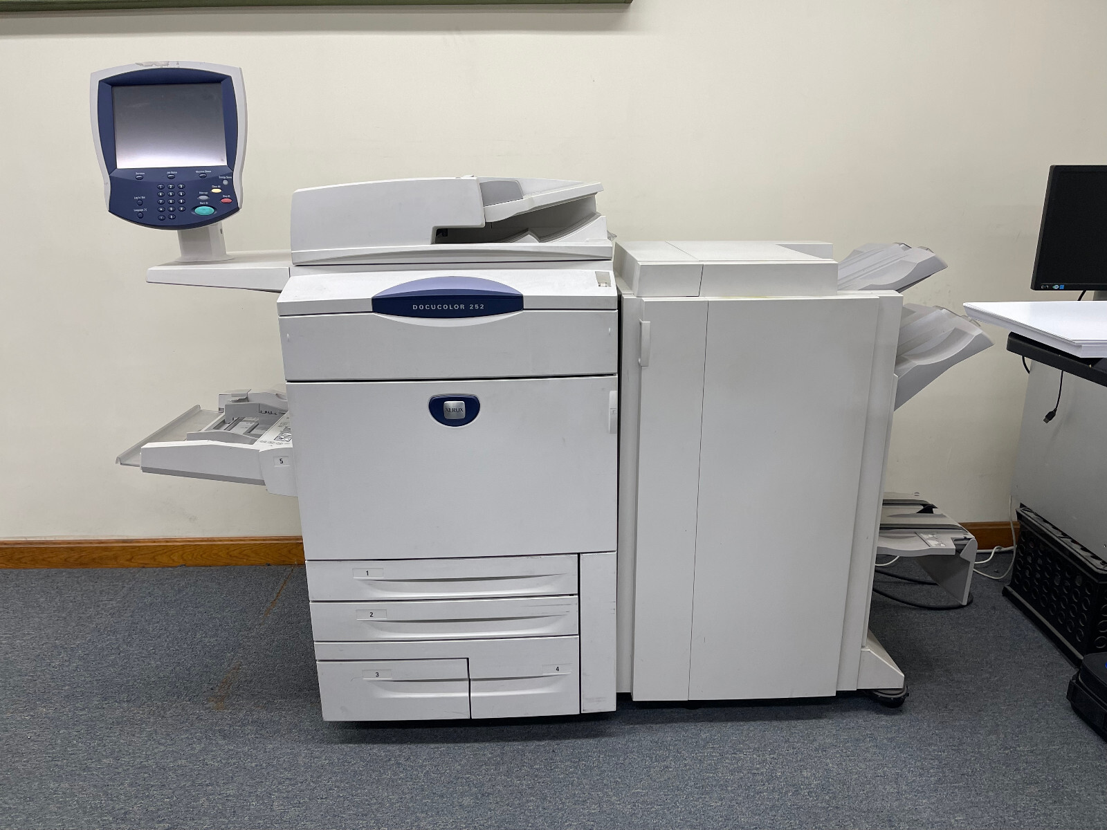 Xerox DocuColor 252 Digital Laser Production Printer Copier Scanner ...