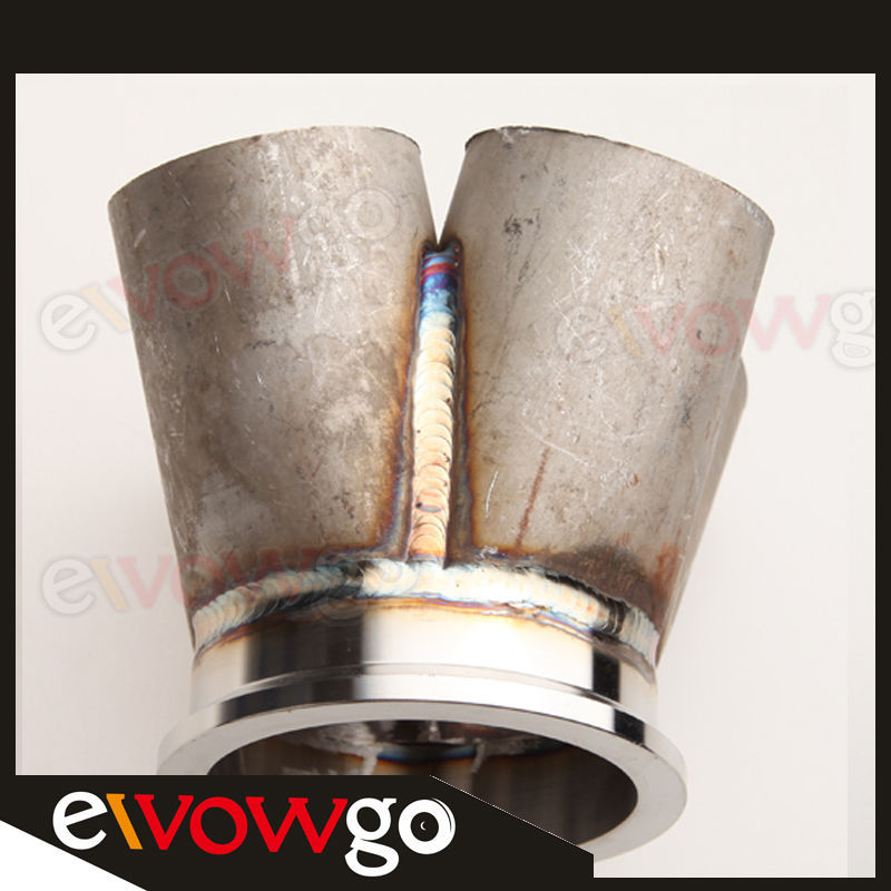 New 4-1 Turbo Manifold Merge Collector 3" Inch V-band Flange Stainless ...