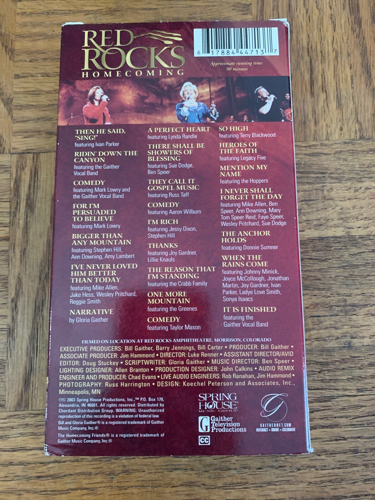 Red Rocks Homecoming VHS | eBay