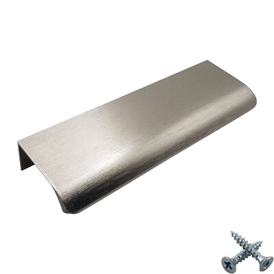 Stainless Steel Kitchen Cabinet Door Handles Cupboard Drawer Concealed ...