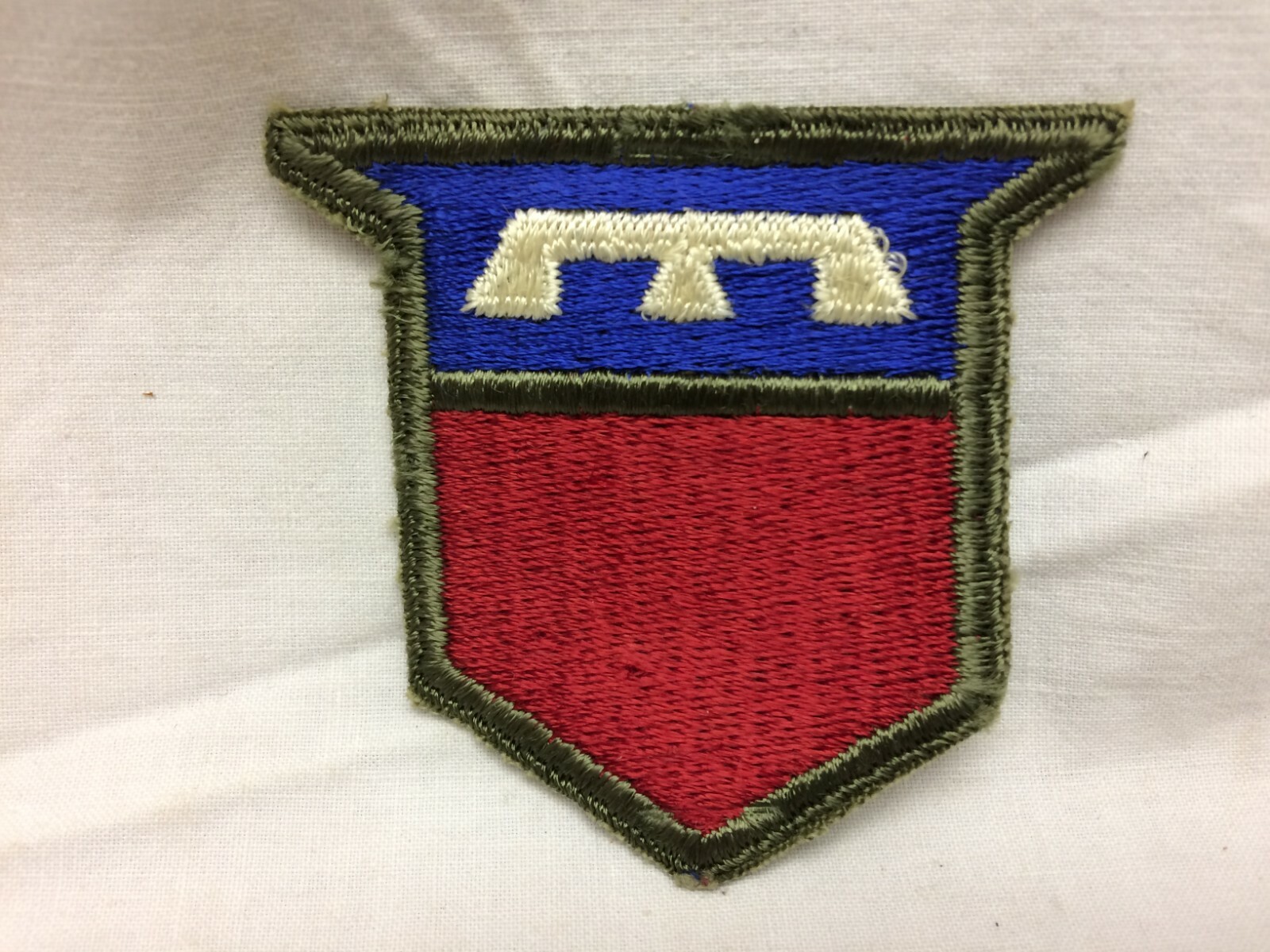 Vintage Military Army 76th Infantry Division Patch Badge White Back ...