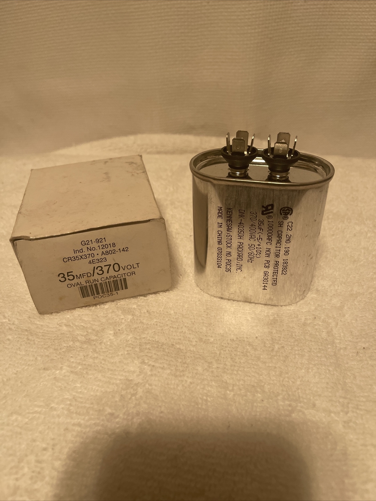 NEW Packard G21-921 CR35X370 Over-Run Capacitor *FREE SHIPPING* | eBay