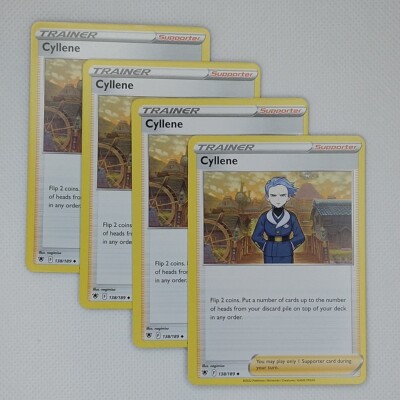 Cyllene 138/189 x4 - 4x Trainer Playset Pokemon Astral Radiance - 4 ...