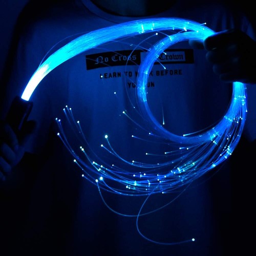 Fiber Optic Whip Dancing Whip Rave Toy 10 Colors 40 Effect Modes For ...