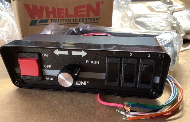 WHELEN TADCTL1 Traffic advisor Control Head Dominator # 01-0269813-00C ...