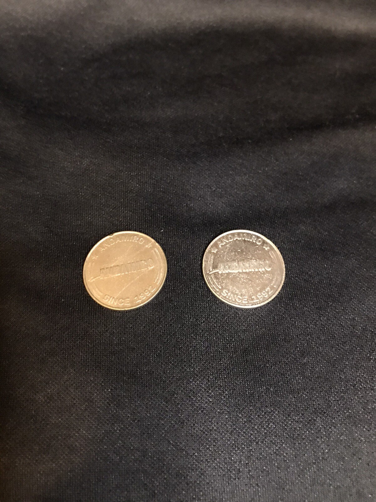 Andamiro Game Token Coin Since 1992 Lot of 2 | eBay