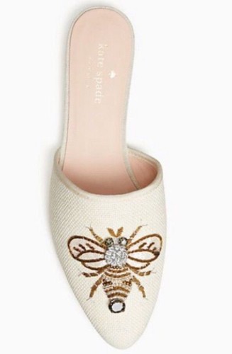 Kate Spade New York BEE Shoe Maddie Bee Buzz Worthy Mules Cute EUC In ...
