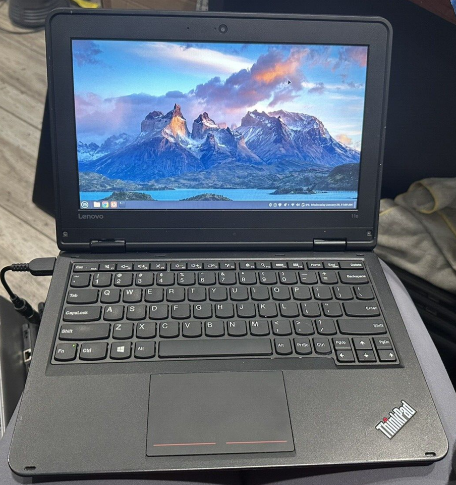 Lot of 5 Lenovo ThinkPad 11e 11.6" Pent 4405U 2.1GHz 8GB RAM 128GB SSD ...