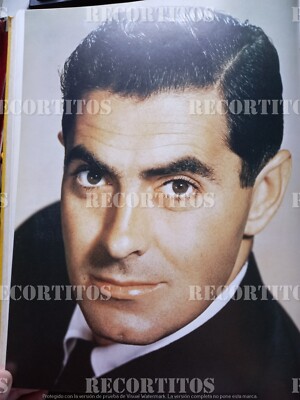 découpage PIN UP TYRONE POWER | eBay