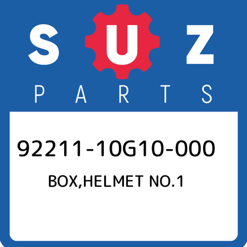 92211-10G10-000 Suzuki Box,helmet no.1 9221110G10000, New Genuine OEM ...