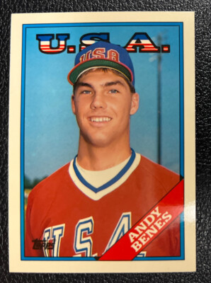 Andy Benes 1988 Topps Traded Tiffany #14T Rookie Card SP Nice! | eBay