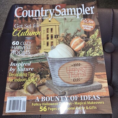 Country Sampler & Country Sampler Farmhouse Style September 2019 | eBay