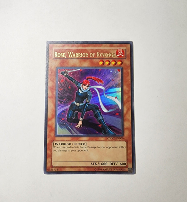 Yu-Gi-Oh! Rose, Warrior Of Revenge Ultimate Rare CSOC-EN000 LP | eBay