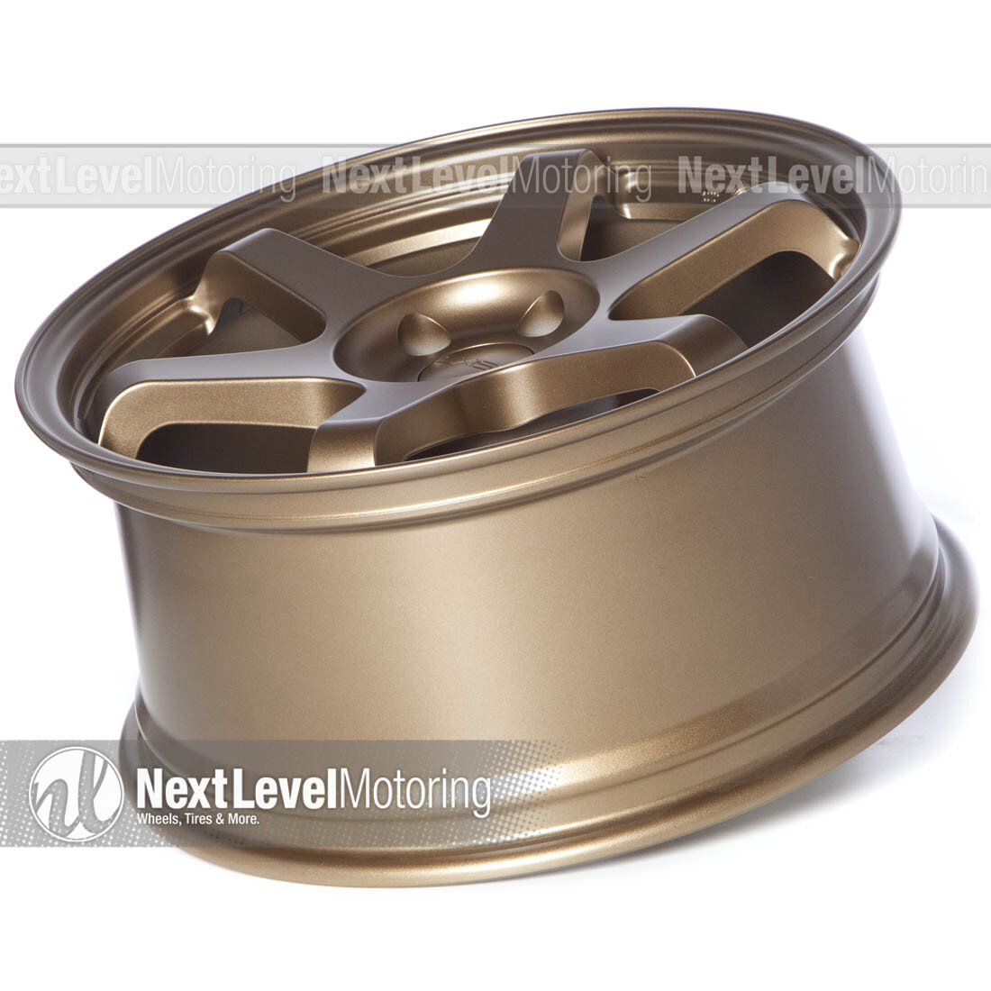 9SIX9 SIX-1 18x8.5 5x114.3 +35 MATTE BRONZE TE37 STYLE WHEEL RIM ...