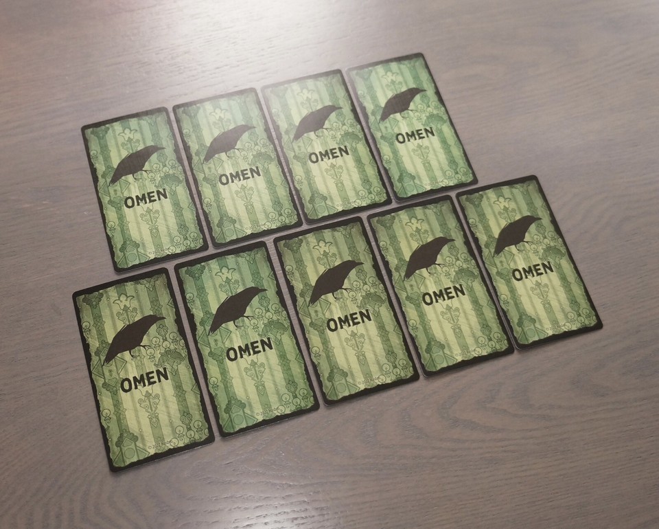 Betrayal at House on the Hill 3rd | All 9 Omen Cards | Official Game ...