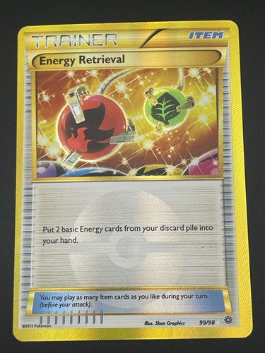 Pokémon TCG Energy Retrieval Ancient Origins 99/98 Holo Secret Rare | eBay