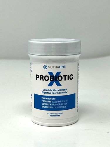 NUTRAONE NUTRITION ( PROBIOTIC X ) - 30 Capsules - Exp 02/26 - New Free ...