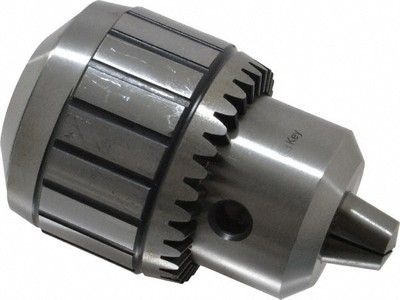 Accupro JT3, 1/32 to 1/2" Capacity, Tapered Mount Steel Drill Chuck ...