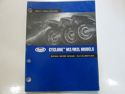2002 Buell Cyclone M2 M2L Models Parts Catalog Manual Factory NEW Book ...