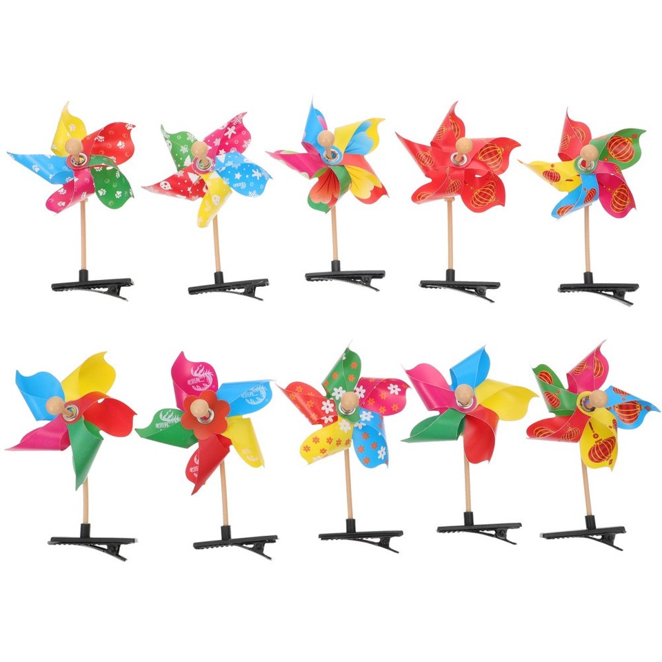 20 Pcs Garden Windmills for Children Colorful Carnival Lawn Cartoon ...