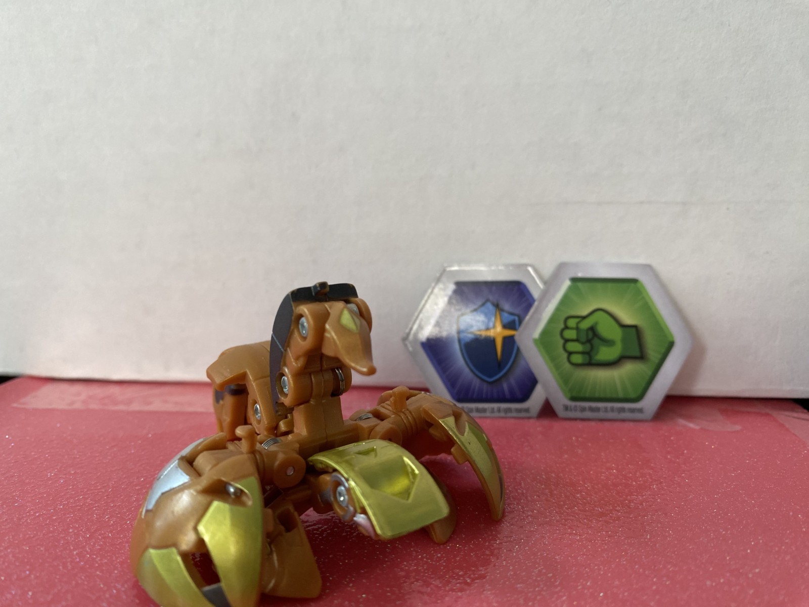 Bakugan Subterra Gold Pincitaur Ultra Geogan Rising G-Power 100 + Cores ...