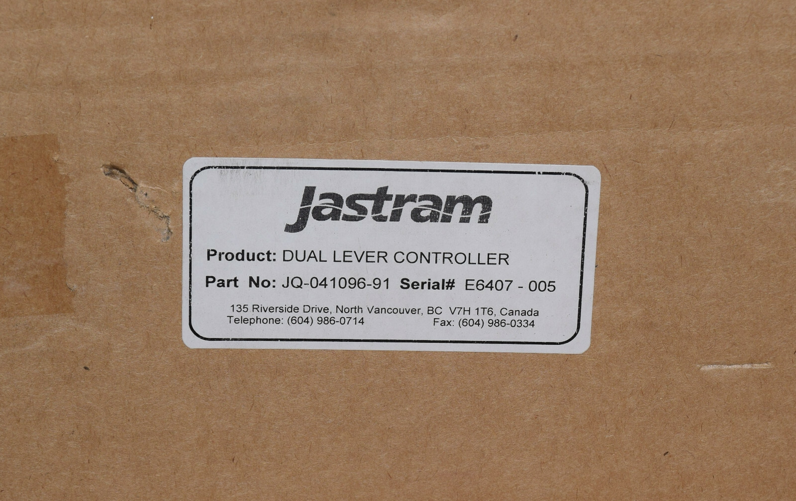 JASTRAM DUAL LEVER RUDDER STEERING CONTROLLER JQ-041096-91 | eBay