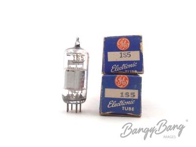 2 Vintage General Electric 1S5/DAF91 Diode Pentode Battery Radio Audio ...