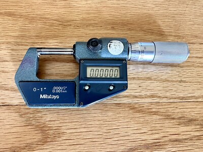 Micrometers - Mitutoyo 0-1 Inch Digital