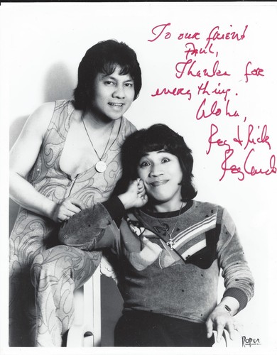 Rare SIGNED THE REYCARDS Vintage 8x10 Glossy Photo Celebrity AUTOGRAPH ...