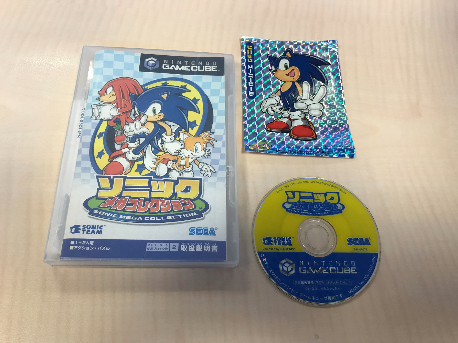 Sonic Mega Collection GameCube - Juegos Retro Database